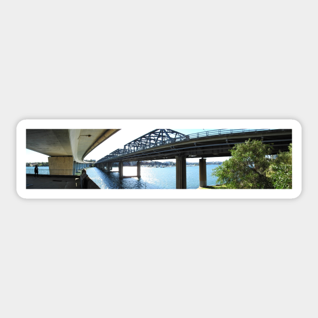 Iron Cove Bridge - Iron Cove Bridge - Sticker | TeePublic Iron Cove Bridge - Iron Cove Bridge - Sticker | TeePublic
